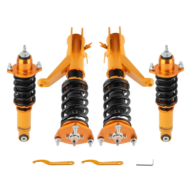 24 WAYS DAMPER & Height Adjustment Coilovers For Acura RSX & Type-S ...