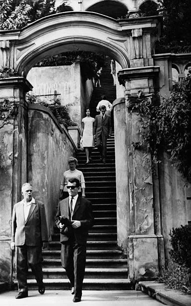 MEDEBURG GARDEN IN Prague Czech Republic on September 23 1963 Old Photo ...