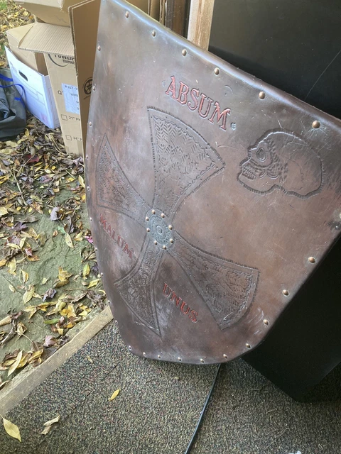 MEDIEVAL KNIGHT SHIELD Battle Armor Replica Shield £15.00 - PicClick UK
