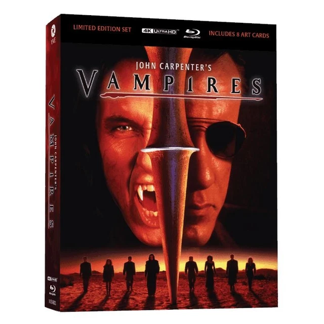 JOHN CARPENTER'S VAMPIRES 4K Ultra HD + Blu-ray | James Woods | LtdEd ...