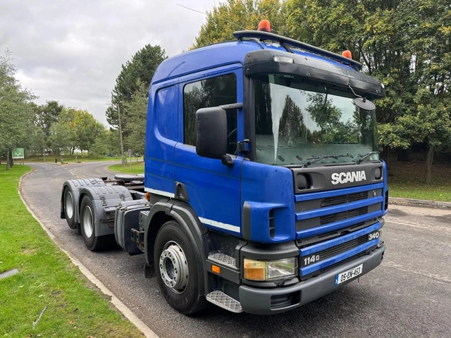 2005 SCANIA 114 340 6X2 Twin Tag Tractor Unit Manual Gears 641 Kms ...