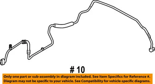 ORIGINALE BMW E90 E90N E92 Tubo pressione condensatore evaporatore ...