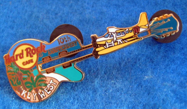 KEY WEST FLORIDA KEYS 10th ANNIVERSARY SEAPLANE SLIDER GUITAR Hard Rock ...