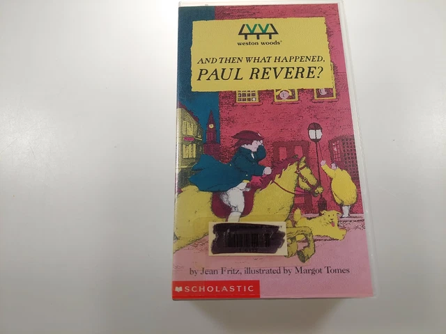 AND THEN WHAT Happened Paul Revere VHS Scholastic Ages 7-12📼 £3.24 ...