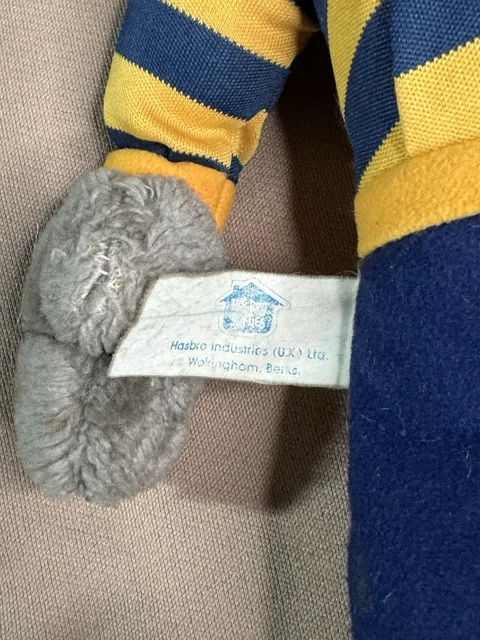 VINTAGE ROLAND RAT Plush Soft Toy Hasbro 1983 Retro Tv Character Doll £ ...