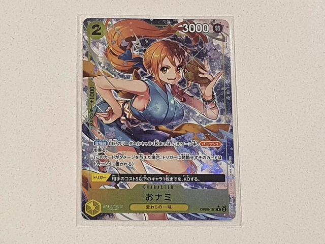ONE PIECE TCG Rare Parallel Art OP06-101 O-Nami Japanese EUR 36,11 - PicClick FR