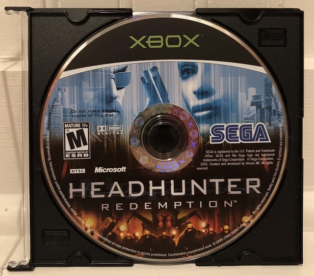 HEADHUNTER REDEMPTION (MICROSOFT Xbox, 2004) *Disque uniquement* EUR 0 ...