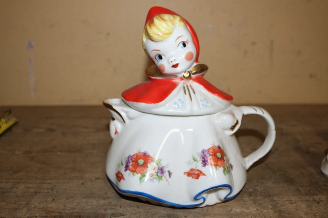 ORIGINAL VINTAGE 1940'S Hull Little Red Riding Hood Teapot Teapot NICE ...