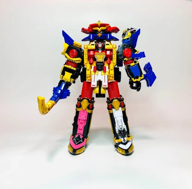 POWER RANGERS NINJA Steel Ninninger DX Shurikenjin Megazord Bandai Toy ...