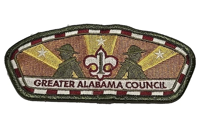 CSP GREATER ALABAMA Council - BSA - Patch - Boy Scouts Of America ...