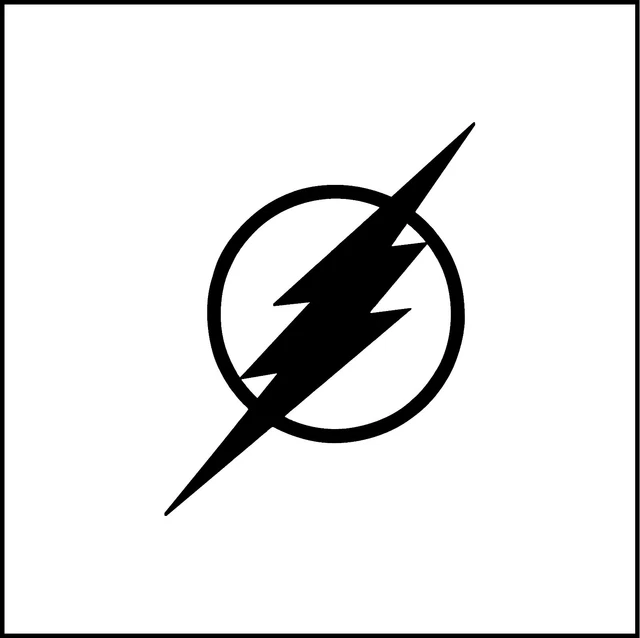 THE FLASH SYMBOL/LOGO Avengers Vinyl Decal $3.00 - PicClick CA