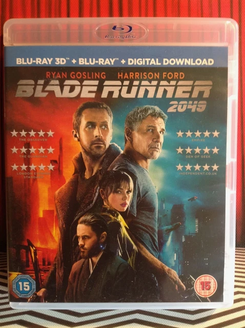 BLADERUNNER 2049 (3D) Blu-ray, 2-Disc. Plays in 2D also. RYAN GOSLING £ ...