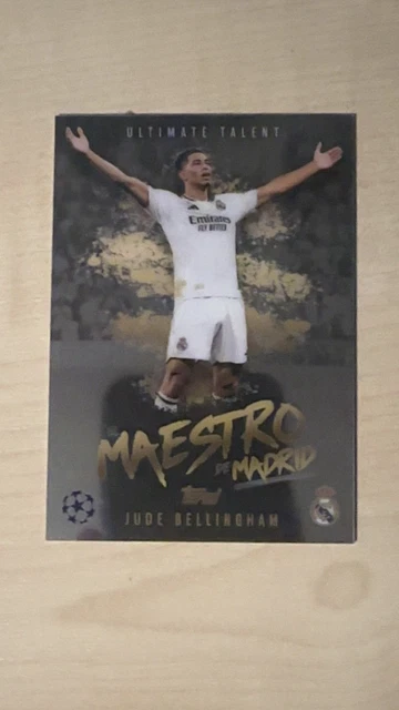 TOPPS MATCH ATTAX 24/25 EL MAESTRO DE MADRID Jude Bellingham 180° £66. ...
