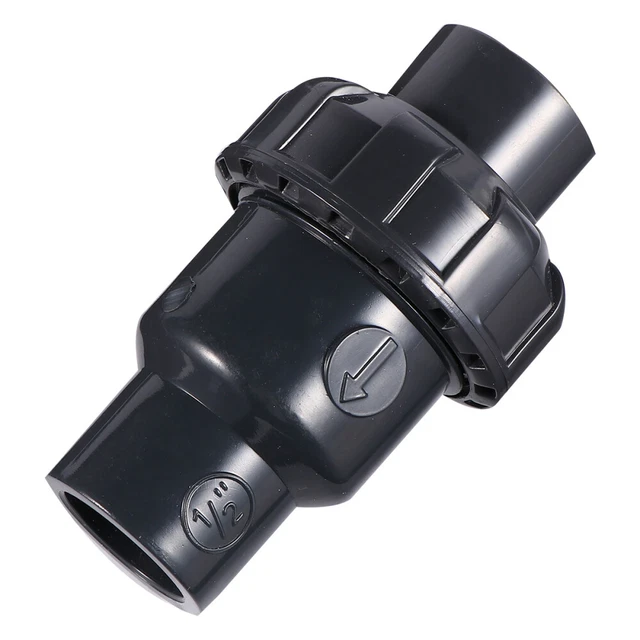 WASTE PIPE NON Return Valve Water Pressure Gauge Half Ball Check High ...