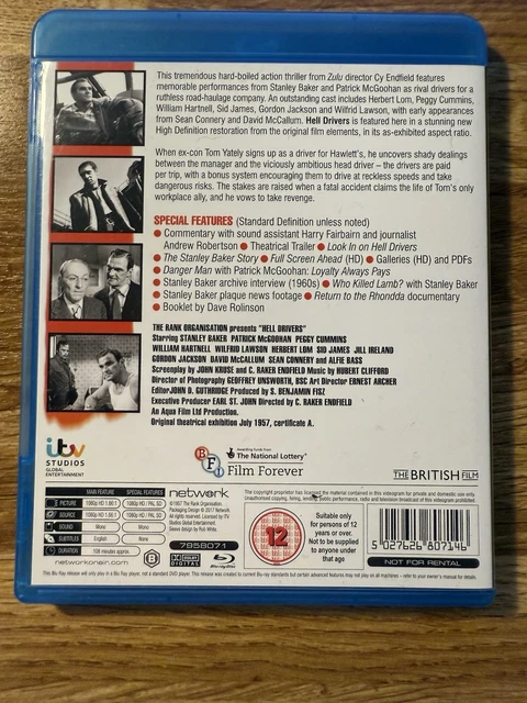 HELL DRIVERS - Blu Ray £29.95 - PicClick UK