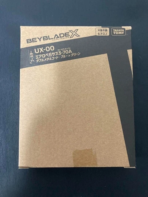 BEYBLADE X UX-00 Aero Pegasus 3-70A Double revêtement métallique bleu et... EUR 310,51 - PicClick FR