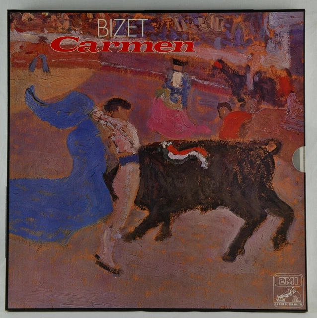 BIZET CARMEN CLUYTENS / THIRACHE / DENS / MICHEL / JOBIN - EMI France 3 ...