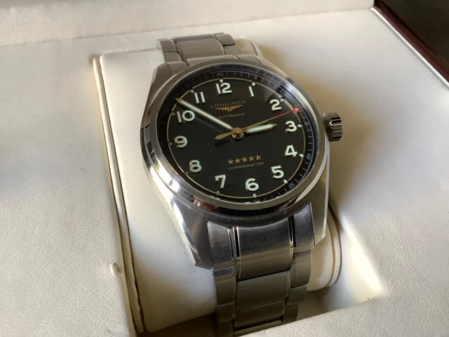 MONTRE AUTOMATIQUE LONGINES Spirit 40mm COSC Titanium Grade 5 Garantie ...