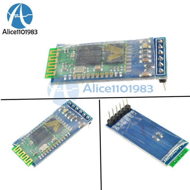 30FT WIRELESS BLUETOOTH RF Transceiver Module serial RS232 TTL HC-05 ...