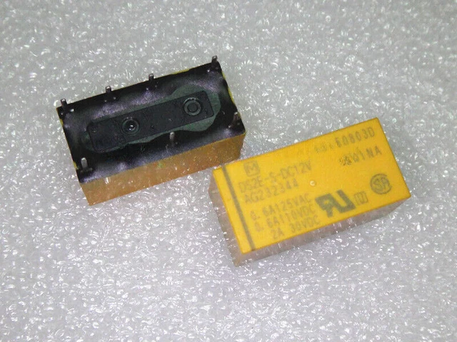 10PCS 12V 8PIN DS2E-S-DC12V 2A Panasonic Relay $35.37 - PicClick CA