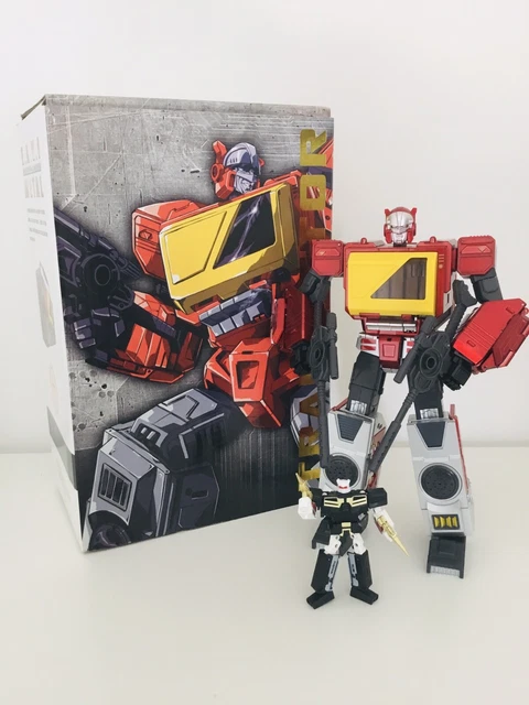 TRANSFORMERS MASTERPIECE KFC Toys Transistor Metallic Red version / MP ...