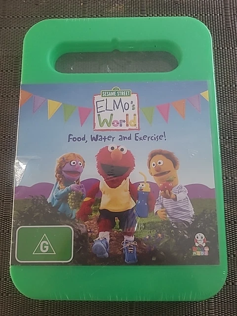 SESAME STREET ELMO'S World Food, Water & Exercise! DVD Brand New Sealed ...