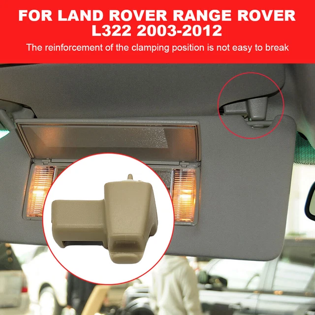 SUN VISOR CLIP Retainer EGP000050NUG for Range Rover L322 03-12 (Beige ...