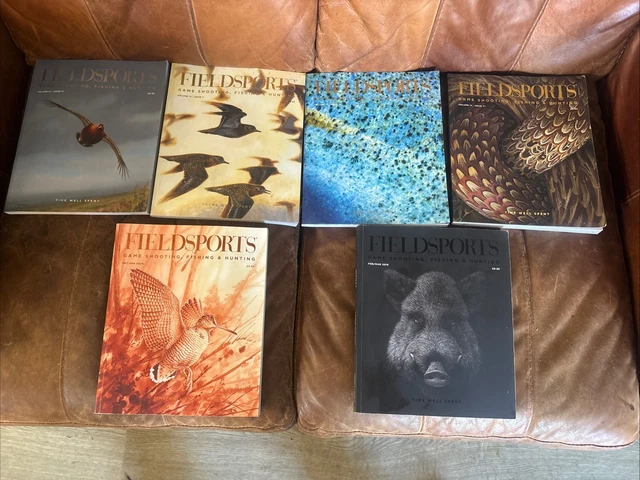 6 VOLUMES OF Feildsports Book/ Magazine - Hunting, Fishing Collectable ...