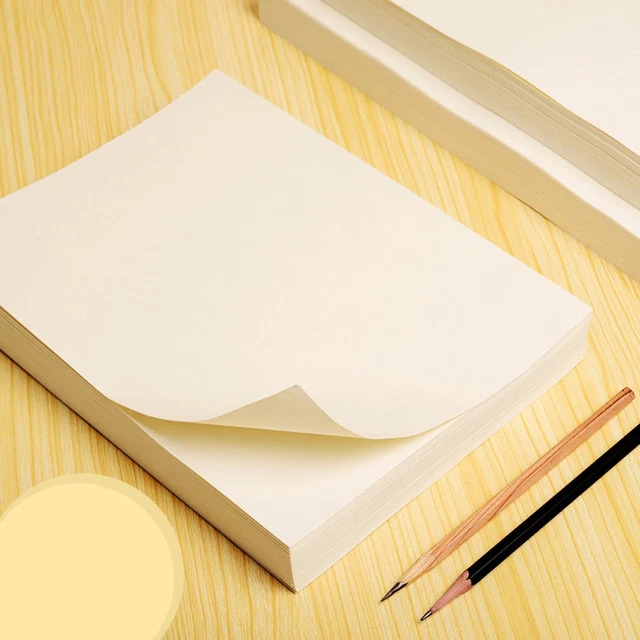 40 SHEETS/2 PACKS 8K Blank Drawing Paper Art Sketch Paper Color Drawing ...