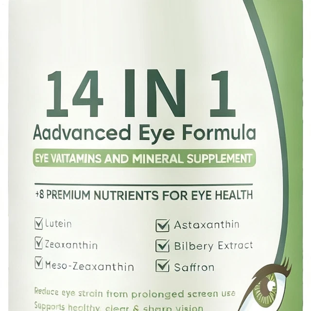 EVERVISION 14 IN 1 Advanced Eye Formula 60 Pieces Vision Protection ...