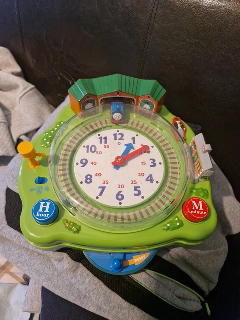 THOMAS THE TANK Engine & Friends Tell The Time Clock Musical Toy 2005 ...