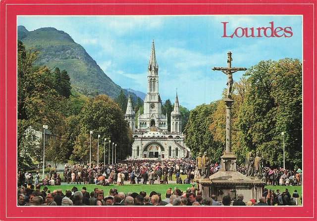 65 LOURDES LA Basilique Et Le Calvaire Breton EUR 5,00 - PicClick FR