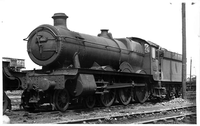 PHOTOGRAPH GWR 4960 Pyle Hall Steam Locomotive Swindon Works 6x4 £20.08 ...