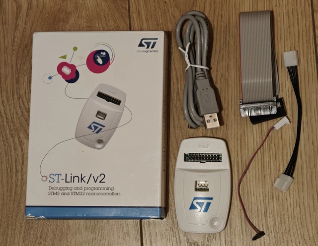 Genuine St Link V2 In Circuit Debugger Programmer Stm8andstm32 Mcu