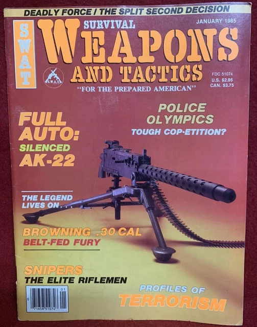 RARE FIND SWAT Special Weapons and Tactics Magazine January 1985 Police ...