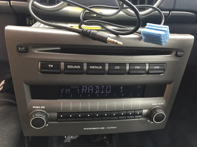 PORSCHE BOXSTER 987 997 Cayman Becker CD Player CDR-24 CDR24 911 With ...