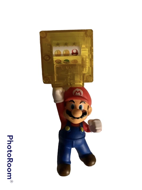 SUPER MARIO BROS. Punching Power Up Block 2018 McDonalds Happy Meal Toy ...