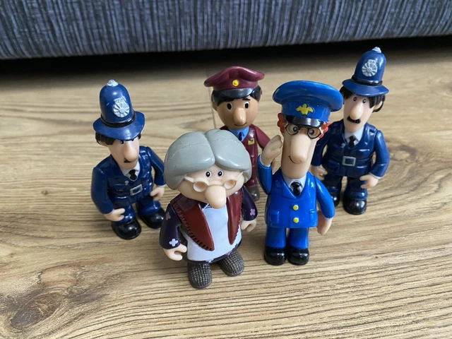 POSTMAN PAT TOY Figures x5 Bundle Pat, PC Selby and Mrs. Goggins AJ ...