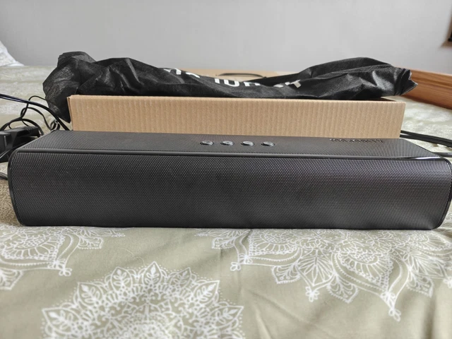 MAJORITY NAGA 40 Compact Bluetooth Soundbar 80W TV Speaker HDMI ARC ...