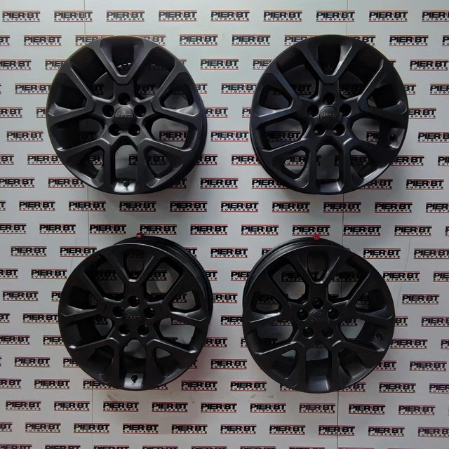 4 CERCHI IN Lega Originali Jeep Compass / Renegade 19 52145031 Bruniti ...