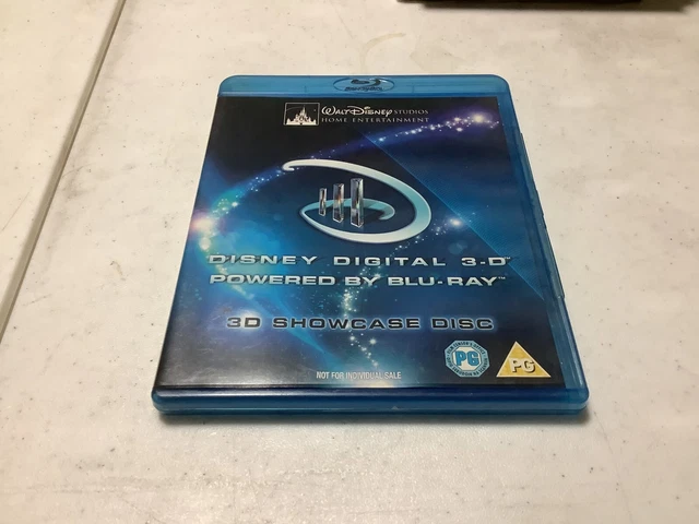 DISNEY DIGITAL 3-D Showcase Disc Promotional Blu-ray £23.59 - PicClick UK