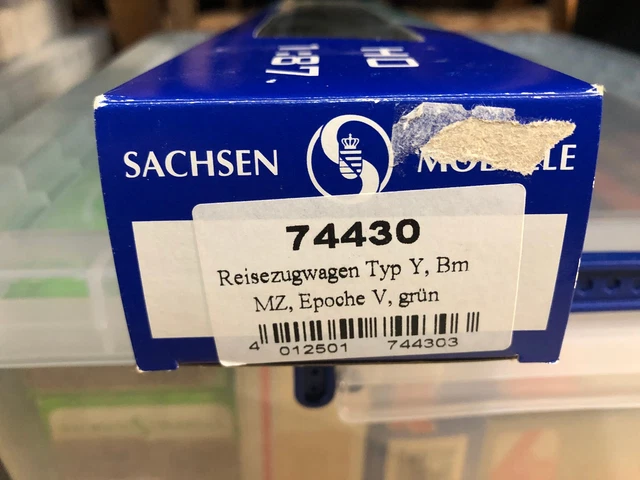 SACHSENMODELLE 74430 MZ North Macedonian Railways carriage £63.10 ...