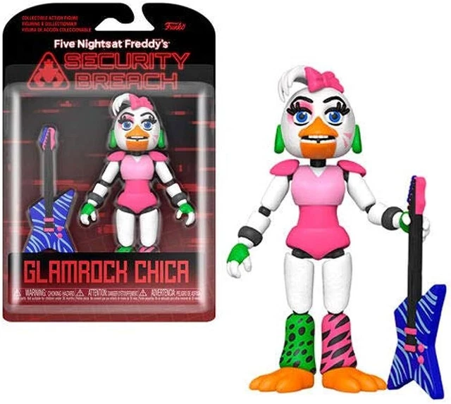 FUNKO 47491 FIVE nights at Freddy`s Glamrock Chica Action Figure ...