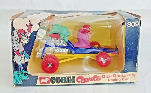CORGI TOYS BOXED original Dick Dastardly and Muttley 1973 Racing car. £ ...