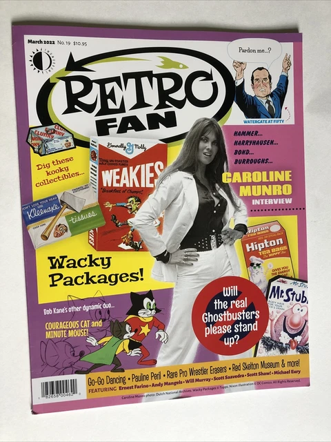 RETRO FAN MARCH 2022-Caroline Munro-Wacky Packages-Ghostbusters ...