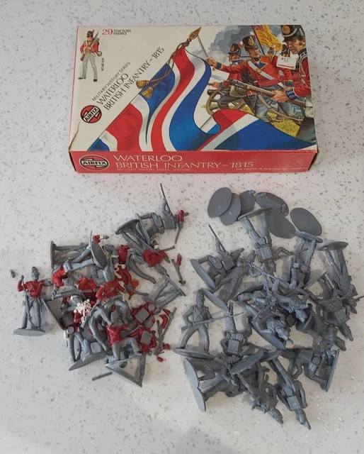 VINTAGE AIRFIX - Waterloo British Infantry - 1815 - 1/32 Scale £14.23 ...
