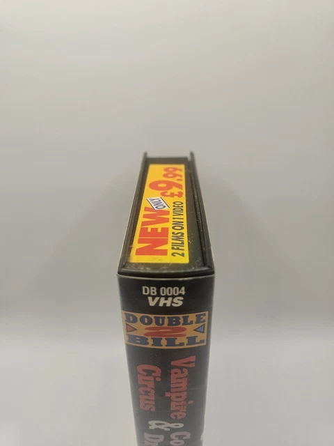 VAMPIRE CIRCUS & Countess Dracula VHS - 2-On-1 Video PAL UK Horror ...