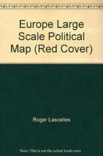 EUROPE LARGE SCALE Political Map Roger Lascelles New Book 9781858790336 ...