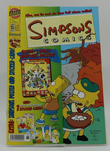 SIMPSONS COMIC NR.65 (Alles, was Ihr über Golf wissen wolltet!) EUR 2,39 - PicClick DE