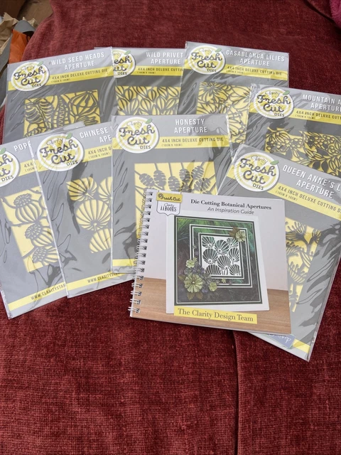 CLARITY BOTANICAL BRANCH Frame APERTURE Dies Foliage COLLECTION X 8 ...